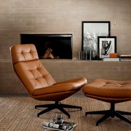 IKEA HAVBERG Drehsessel und Hocker