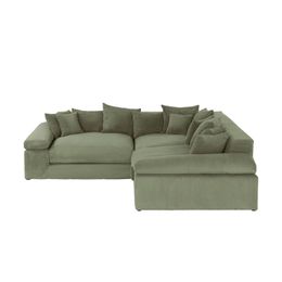 Smart Ecksofa Lianea gr&uuml;n Ma&szlig;e (cm): B: 278 H: 86 T: 278.0 Sofas > Sofas nach Material > Stoffsofas &raquo; Sofa DE
