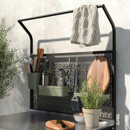 IKEA GRILLSK&Auml;R K&uuml;cheninsel mit R&uuml;ckwand
