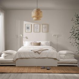IKEA VIHALS Bettgestell mit 2 Unterbetten