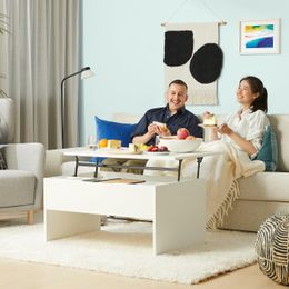 IKEA &Ouml;STAVALL Couchtisch verstellbar