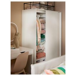 IKEA KLEPPSTAD Kleiderschrank mit Schiebet&uuml;ren