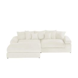Smart Ecksofa Lionore creme Ma&szlig;e (cm): B: 265 H: 86 T: 203.0 Sofas > Sofas nach Material > Stoffsofas &raquo; Sofa DE