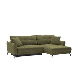 bobb Ecksofa Casandra de Luxe gr&uuml;n Ma&szlig;e (cm): B: 284 H: 91 T: 191.0 Sofas > Sofas nach Material > Stoffsofas &raquo; Sofa DE