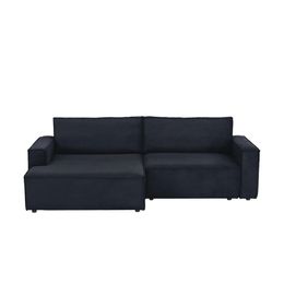 Ecksofa mit Schlaffunktion Capri grau Ma&szlig;e (cm): B: 243 H: 81 T: 156.0 Sofas > Sofas nach Material > Stoffsofas &raquo; Sofa DE