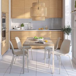 IKEA SK&Aring;LSTA Tisch und 4 St&uuml;hle