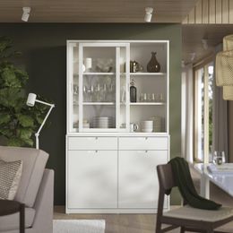 IKEA TONSTAD Aufbewahrung mit Glasschiebet&uuml;ren