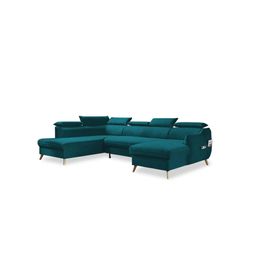 Miuform Wohnlandschaft Sweet Harmony t&uuml;rkis/petrol Ma&szlig;e (cm): B: 321 H: 95 Sofas > Sofas nach Material > Stoffsofas &raquo; Sofa DE