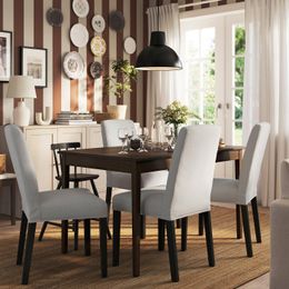 IKEA N&Auml;SINGE / BERGMUND Tisch und 4 St&uuml;hle