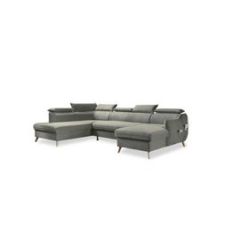 Miuform Wohnlandschaft Sweet Harmony grau Ma&szlig;e (cm): B: 321 H: 95 Sofas > Sofas nach Material > Stoffsofas &raquo; Sofa DE