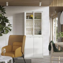 IKEA TONSTAD Aufbewahrung mit Glasschiebet&uuml;ren