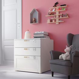 IKEA SM&Aring;STAD / PLATSA Kommode mit 3 Schubladen