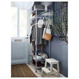 IKEA OMAR Regal mit Kleiderstange