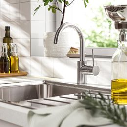 IKEA SALLSJ&Ouml;N Mischbatterie Seitenhebel