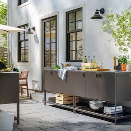 IKEA B&Aring;TSK&Auml;R Au&szlig;enk&uuml;che mit Sp&uuml;leneinheit