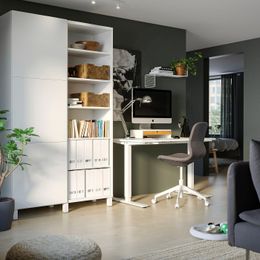 IKEA TROTTEN/L&Aring;NGFJ&Auml;LL / BEST&Aring;/LAPPVIKEN Schreibtisch+Aufbewahrungskombi
