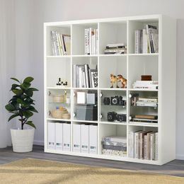 IKEA KALLAX Regal mit 4 Eins&auml;tzen