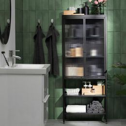 IKEA MOSSJ&Ouml;N Vitrine, 2-t&uuml;rig