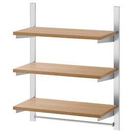 IKEA KUNGSFORS Aufh&auml;ngeschiene, B&ouml;den + Stange