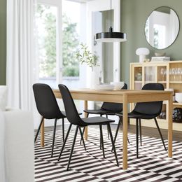 IKEA TONSTAD / NORDMANSSK&Auml;R Tisch und 4 St&uuml;hle
