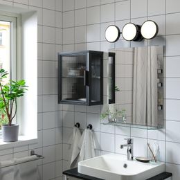 IKEA MOSSJ&Ouml;N Wandschrank mit Vitrinent&uuml;r