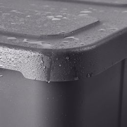 IKEA KL&Auml;MTARE Box mit Deckel innen/au&szlig;en