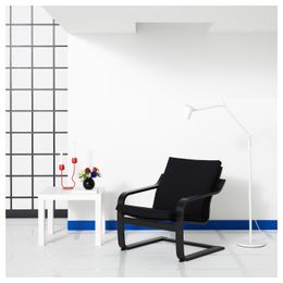 IKEA PO&Auml;NG Sessel mit niedriger Lehne