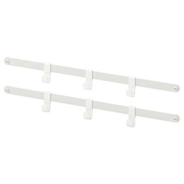 IKEA HJ&Auml;LPA 2 Aufh&auml;ngeleisten + 6 Aufh&auml;nger