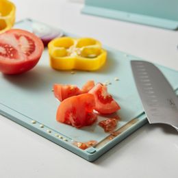 IKEA GUMMIHAJ Halter mit 3 Schneidebrettern