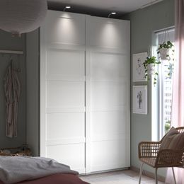 IKEA PAX / BERGSBO Kleiderschrank mit Schiebet&uuml;ren
