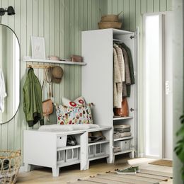 IKEA PLATSA Kleiderschrank mit 3 T&uuml;ren