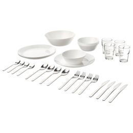 IKEA KVABBSO Startpaket 29-teilig, Geschirr-Set