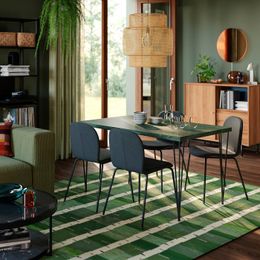 IKEA SK&Aring;LSTA Tisch und 4 St&uuml;hle