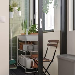 IKEA JOSTEIN Regal mit Beh&auml;lter