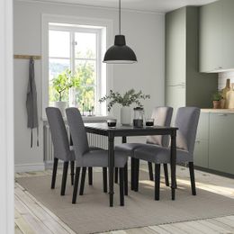 IKEA DANDERYD / BERGMUND Tisch und 4 St&uuml;hle