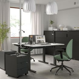 IKEA MITTZON Schreibtisch sitz/steh