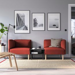 IKEA LILLEHEM 2er-Sitzelement mit Ablage