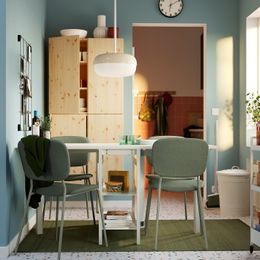 IKEA VIHALS / VIHALS Tisch und 4 St&uuml;hle