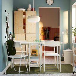 IKEA VIHALS / VIHALS Tisch und 4 St&uuml;hle