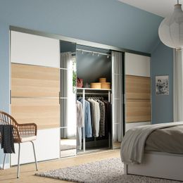 IKEA SKYTTA / MEHAMN/AULI Schiebet&uuml;r-Kombination