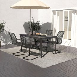 IKEA TEGEL&Ouml;N / V&Auml;SMAN Tisch+4 Armlehnst&uuml;hle/au&szlig;en