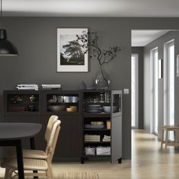 IKEA BEST&Aring; Aufbewahrung mit T&uuml;ren