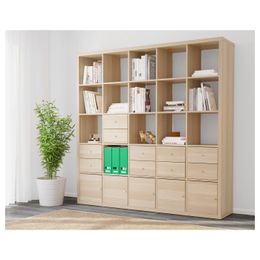 IKEA KALLAX Regal mit 10 Eins&auml;tzen