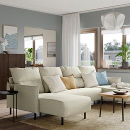 IKEA MANNARP 4er-Sofa mit R&eacute;camieren