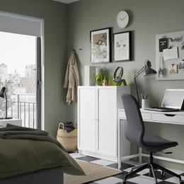 IKEA BILLY / OXBERG B&uuml;cherregal mit T&uuml;ren