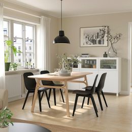 IKEA VOXL&Ouml;V / ODGER Tisch und 4 St&uuml;hle