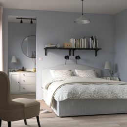 IKEA RAMNEFJ&Auml;LL Bettgestell, gepolstert