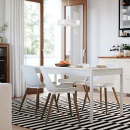 IKEA TONSTAD / GR&Ouml;NSTA Tisch und 4 St&uuml;hle