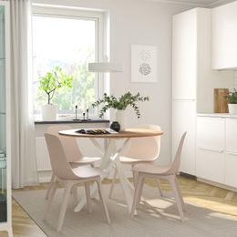 IKEA MARIEDAMM / ODGER Tisch und 4 St&uuml;hle