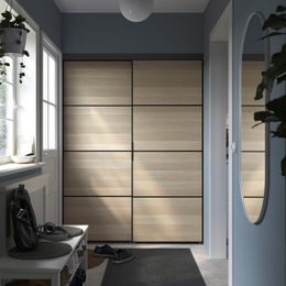 IKEA SKYTTA / BOAXEL Reach-in-Kleiderschrank +Schiebet&uuml;r